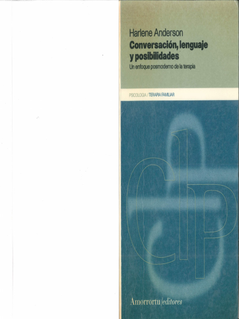 Libro - ANDERSON - Conversacion Lenguajes y Posibilidades | PDF