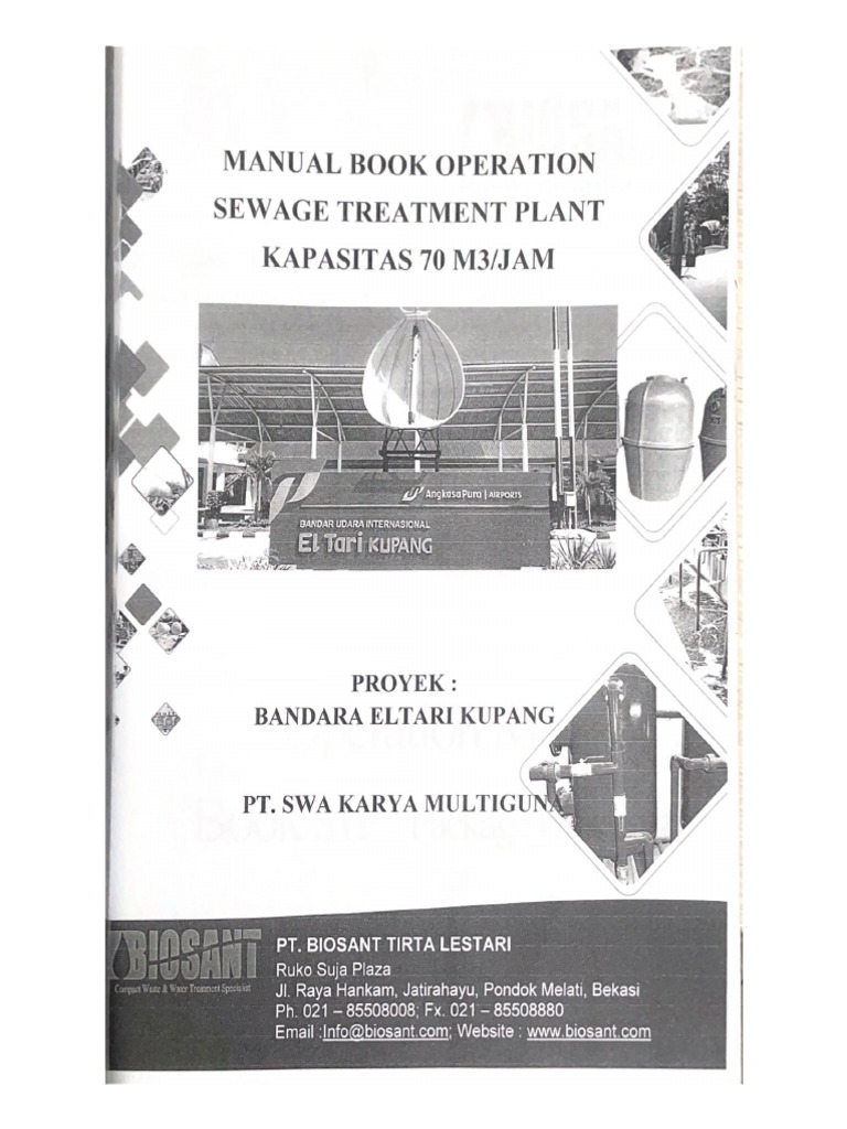 Manual Book Operation | PDF