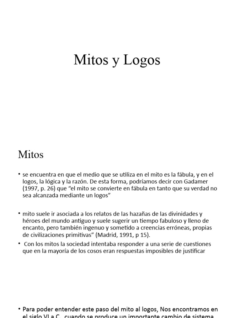 Mito Al Logo | PDF | Pensamiento | Logos