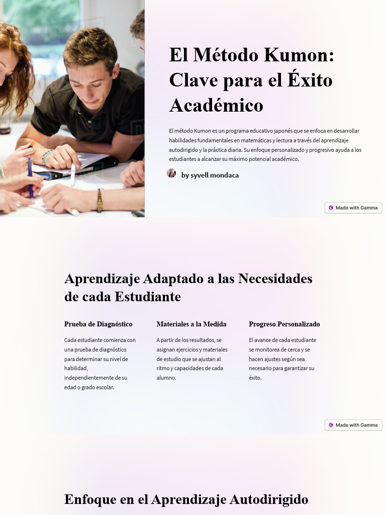 Metodo Kumon | PDF | Aprendizaje | Matemáticas