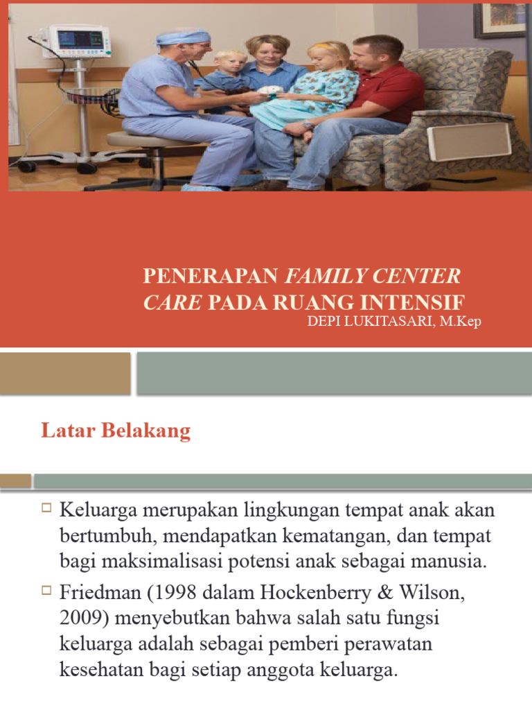 Penerapan Family Center Care Pada Ruang Intensif | PDF | Pengembangan Diri