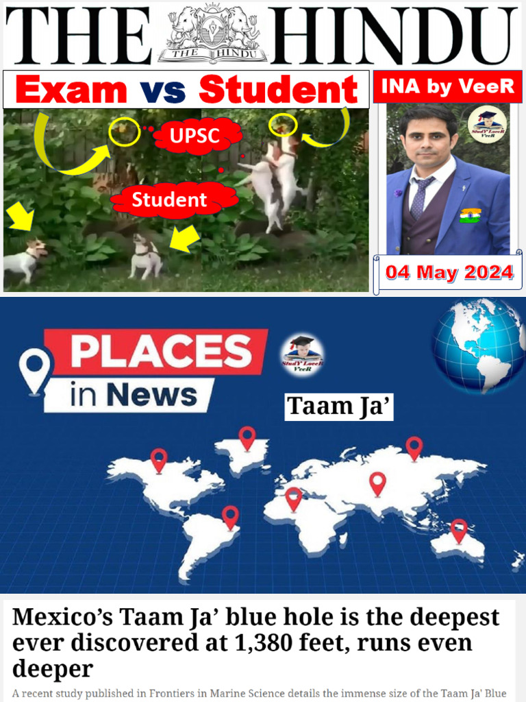 04 May 2024 - The Hindu and Nano Magazine by VeeR | PDF