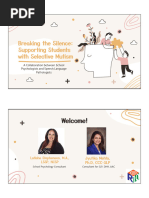 Selective Mutism Questionnaire (SMQ) | PDF | Behavioural Sciences ...