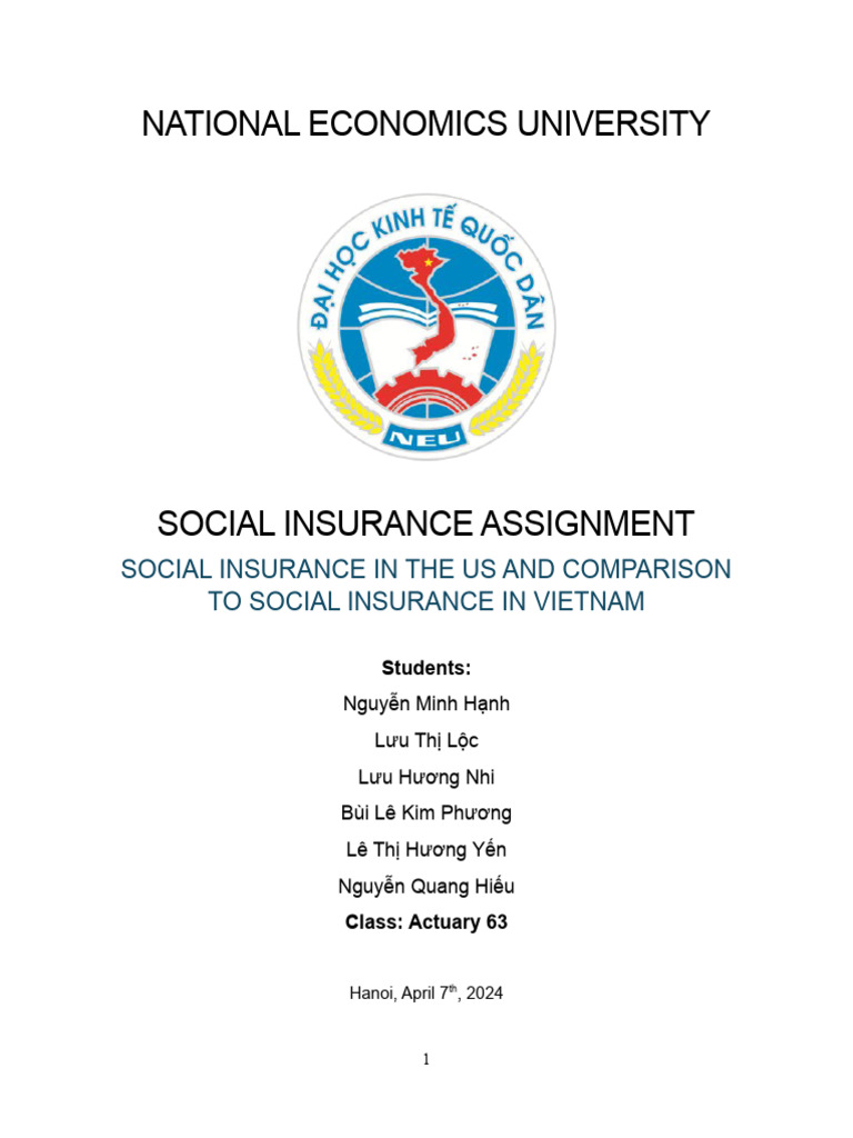 US and Vietnam Social Insurance Comparison | PDF | Medicare (United ...