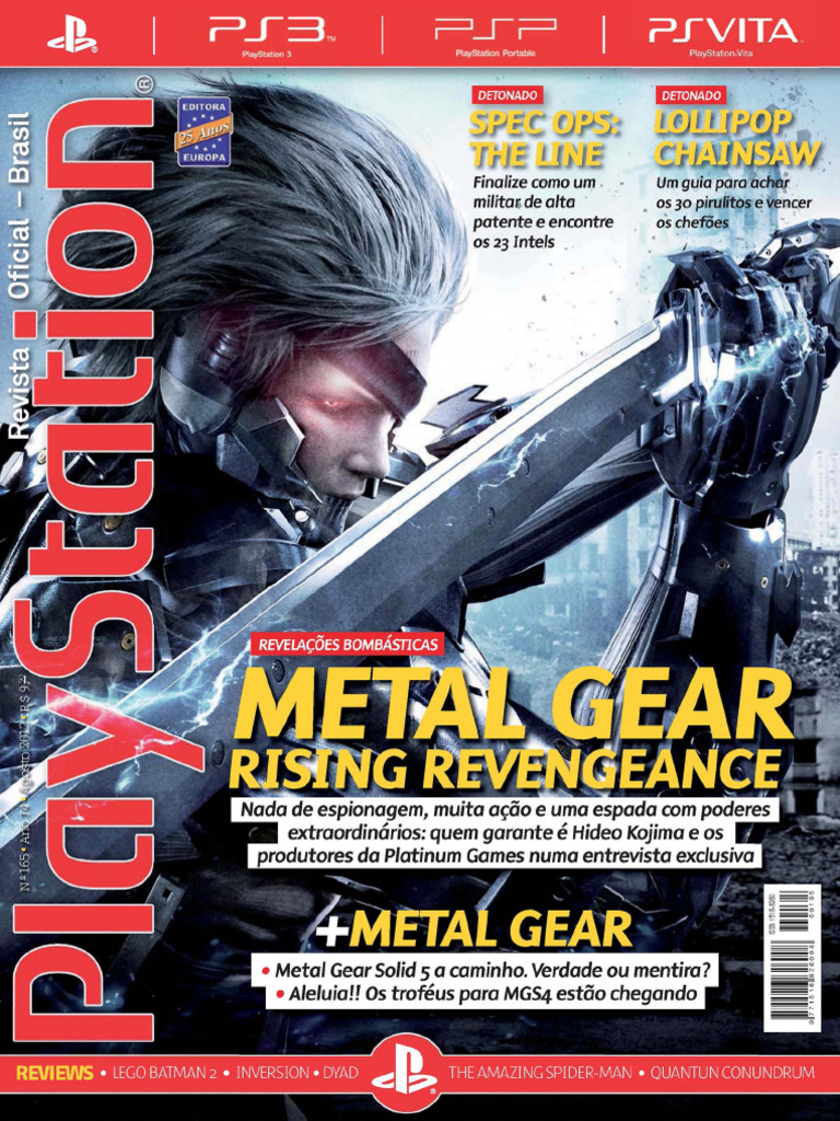 Revista PlayStation n 165 - Ago 2012 | PDF