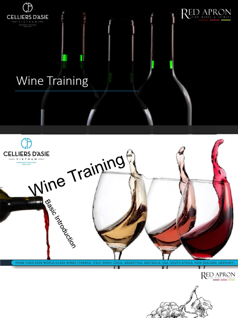 Training Wine 1 | PDF | Aroma Of Wine | Rose