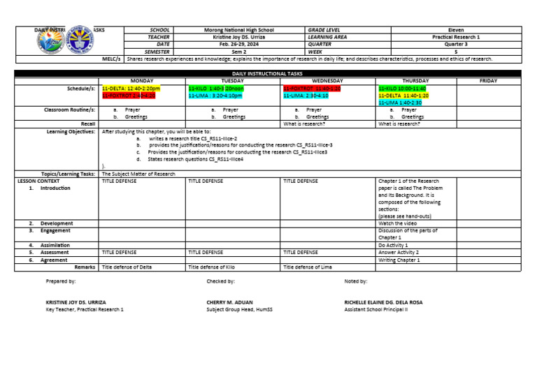 F2F INSTRUCTIONAL TASKS PR1.w5docx | PDF | Human Communication | Teaching