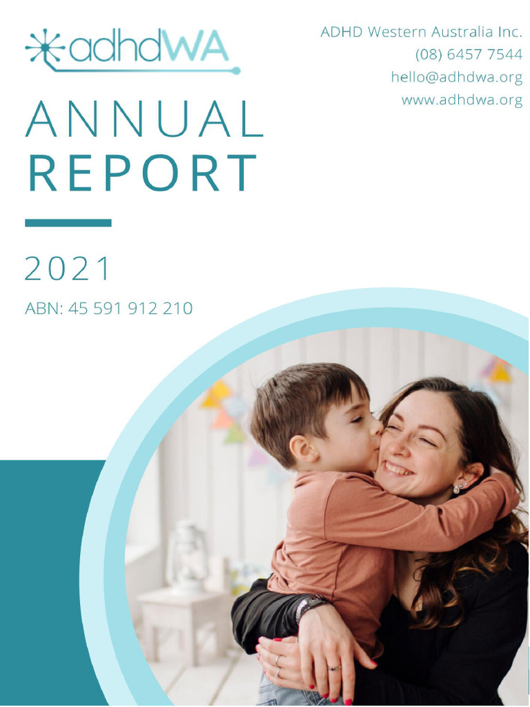 2021 Annual Report-1 | PDF | Attention Deficit Hyperactivity Disorder ...