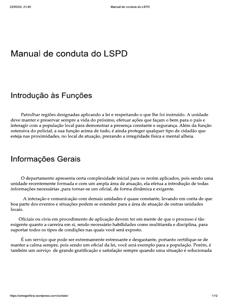 Lspd Pdf