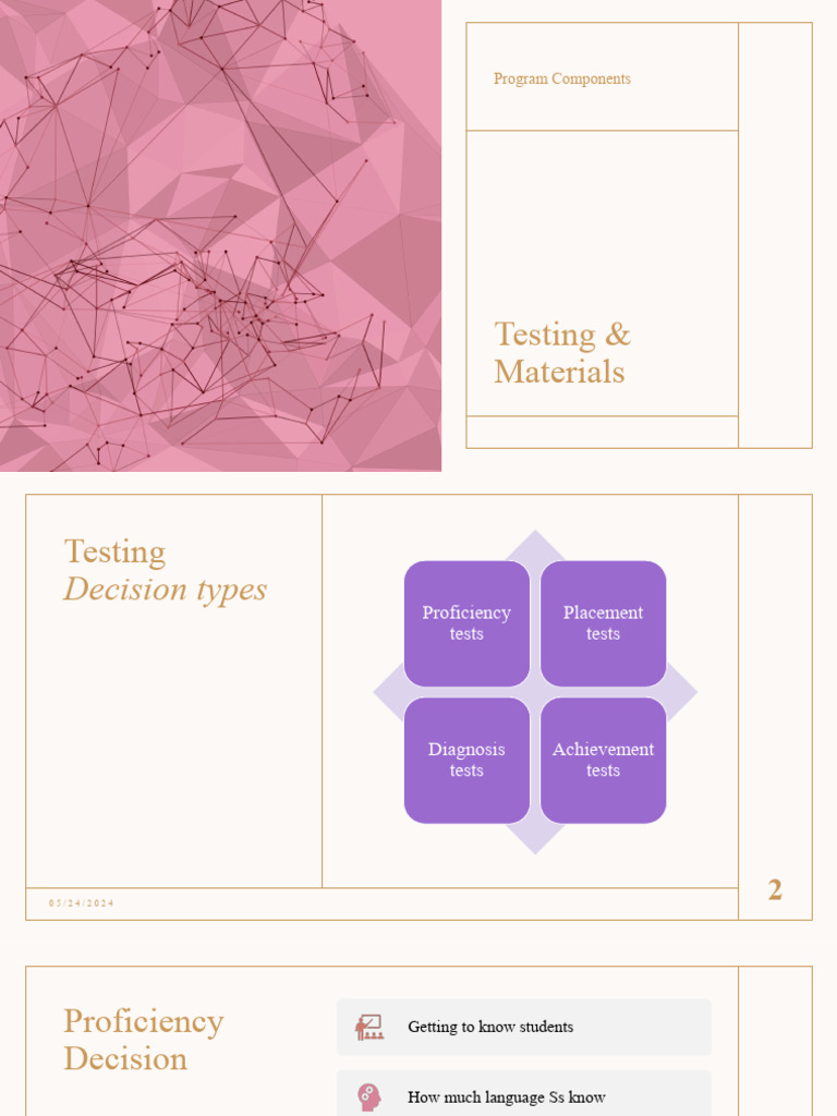 Testing and Materials | PDF | Validity (Statistics) | Methodology