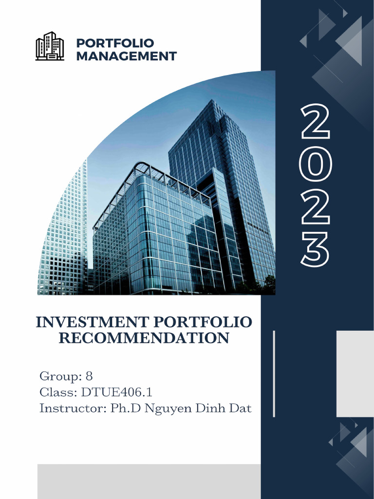 2324 1 - Investment Portfolio Recommendation | PDF | Investing | Stocks