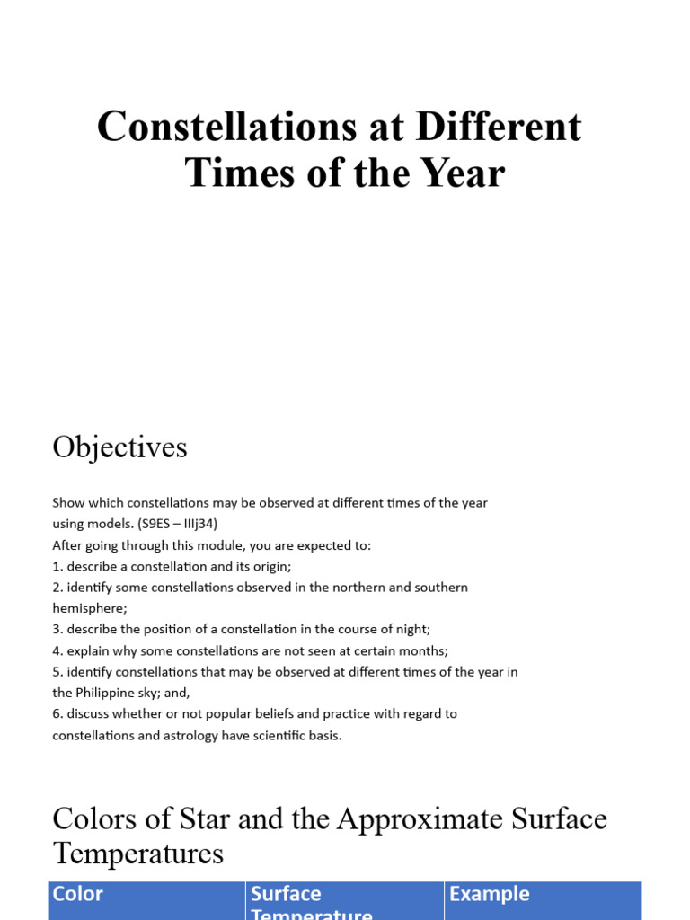 Constellations | Download Free PDF | Apparent Magnitude | Constellation