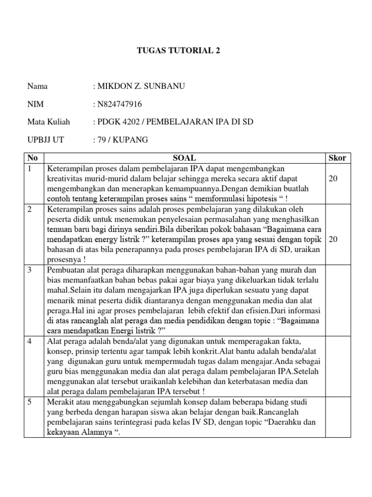 TUGAS TUTORIAL 2 IPA - Compressed | PDF
