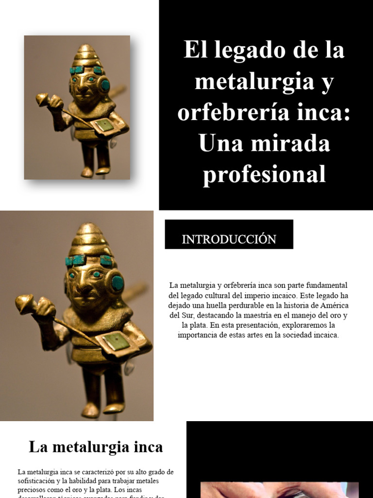 Metalurgia y Orfebreria-Inca | Descargar gratis PDF | Imperio Inca ...