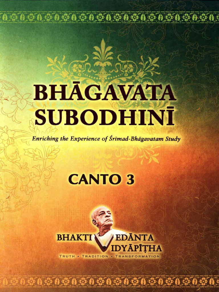Subodhini 3 | PDF | Bhagavata Purana