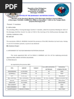 SAMPLE BNAP 2023 2025 - Template 1 | PDF | Human Nutrition | Malnutrition