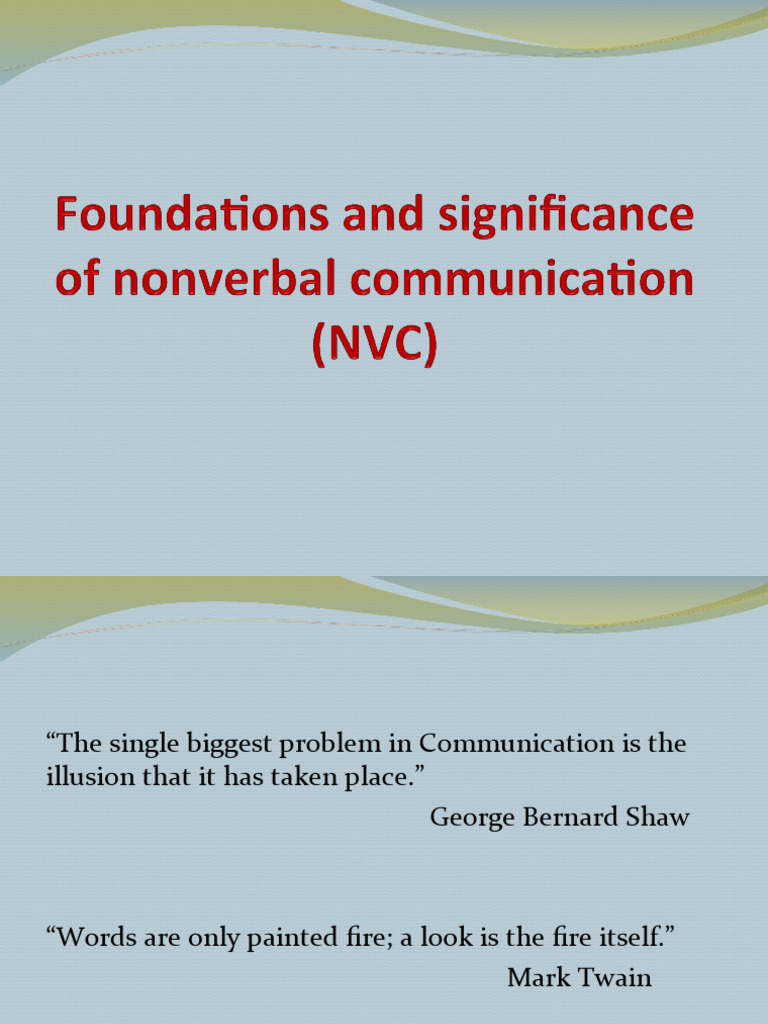 NVC Foundations and Decoding | PDF | Nonverbal Communication | Communication