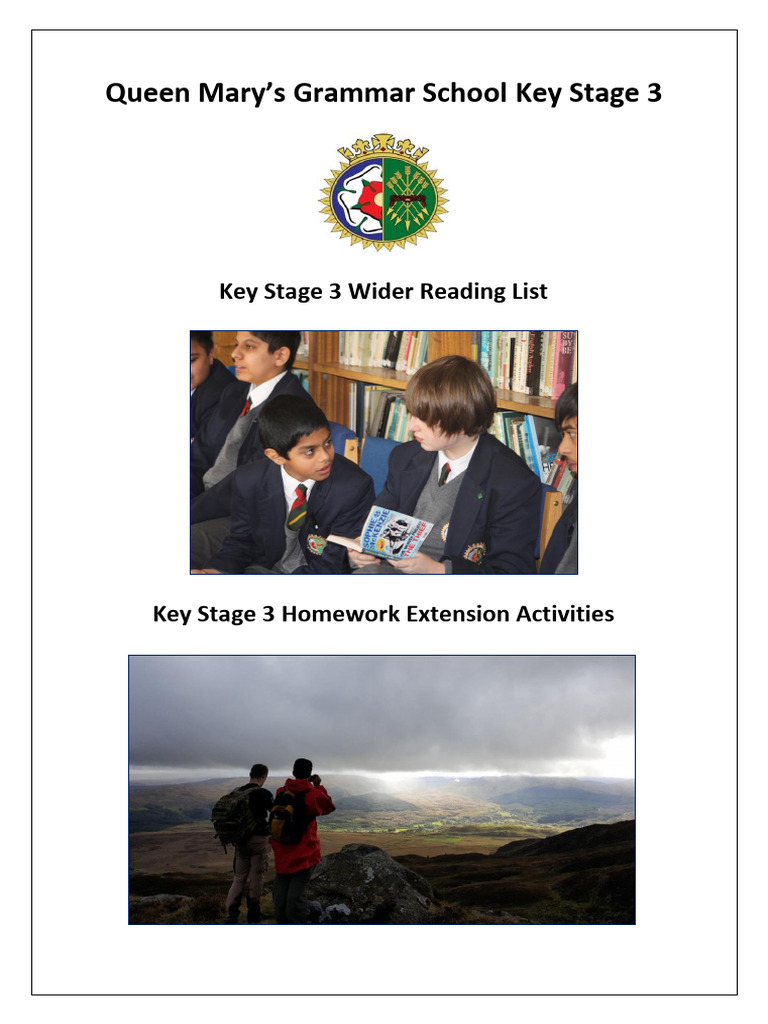 KS3 Homework and Enrichment Activities | PDF | Heart Rate | Thought