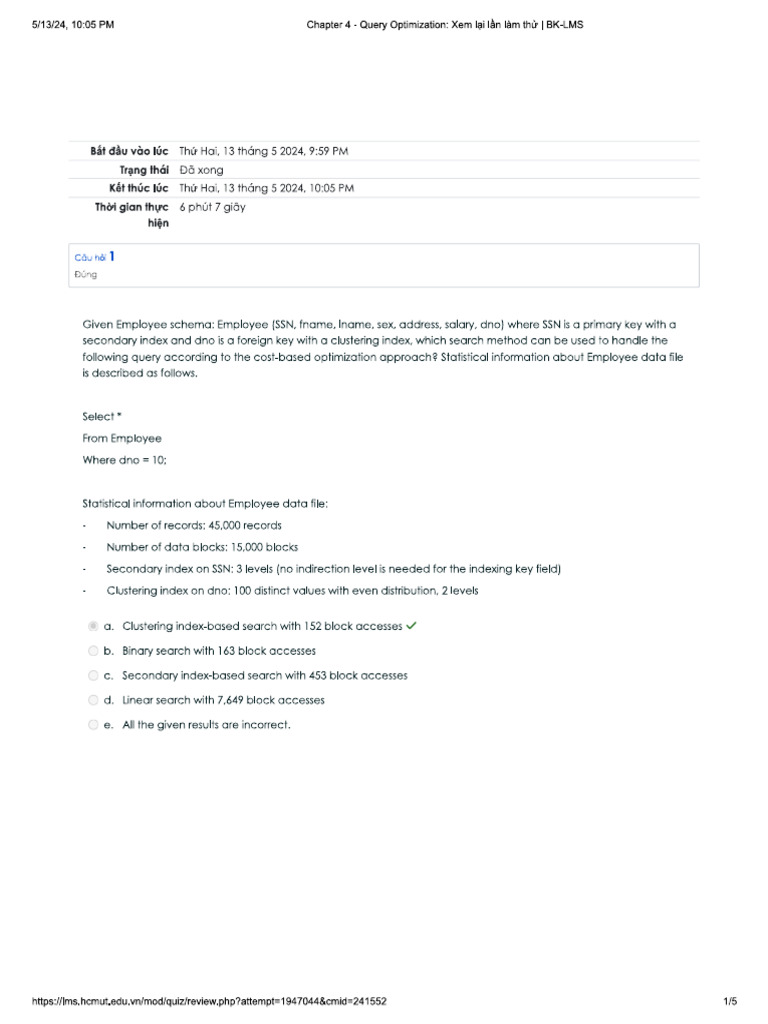 Querry Optimization | PDF