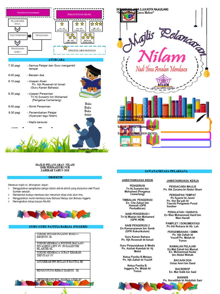 Buku - Program Nilam 2024 SJKTV | PDF
