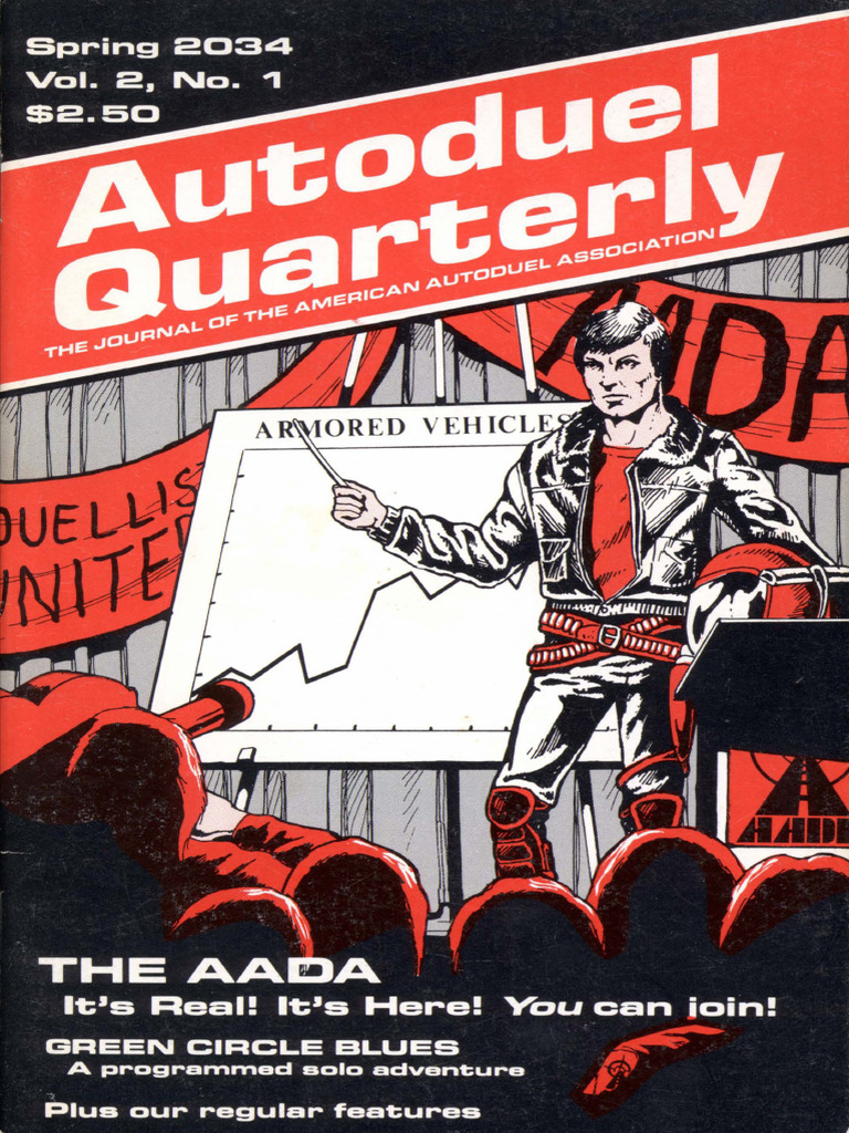 Autoduel Quarterly Volume 2 Number 1 ADQ | PDF | Cloning | Brain Autoduel Quarterly Volume 2 Number 1 ADQ | PDF | Cloning | Brain