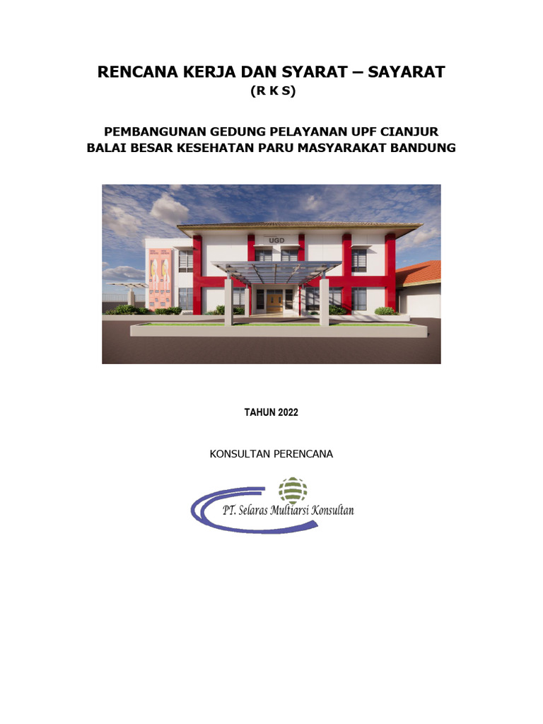 RKS Pembangunan UPF Cianjur Fix_Upload | PDF