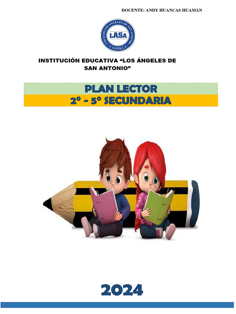 Plan Lector 2024 | PDF | Gabriel García Márquez