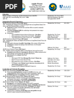 Army ROTC Sample Resume | PDF