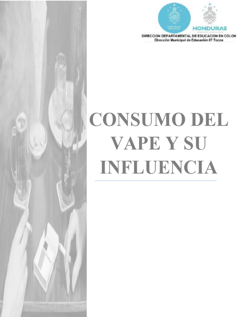 Consumo Del Vape y Alcohol ORIGINAL Alexa y Alicia | PDF | Cigarrillo ...