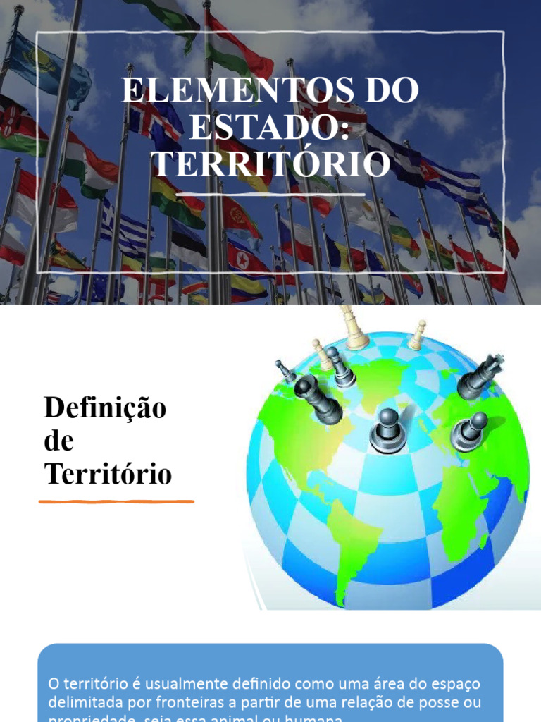 Elementos Do Estado - Território | PDF | Estado | Agricultura