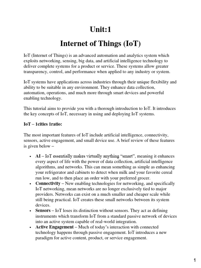 Internet of Things | PDF | Internet Of Things | Smart Grid
