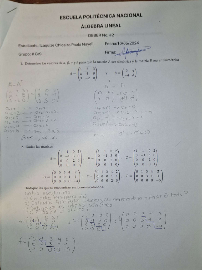 Ila. Semana 2 Aljebra - Compressed | PDF