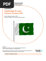 Cambridge O Level 2058 Islamiyat Syllabus For Examination in 2026, 2027 ...