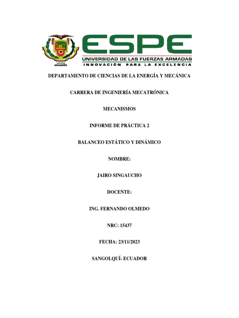 Guía de Laboratorio 4 - Jairo Singaucho | PDF | Eje | Ángulo