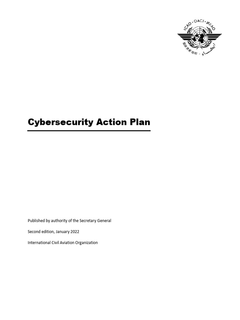 Cybersecurity Action Plan EN | PDF | Computer Security | Security