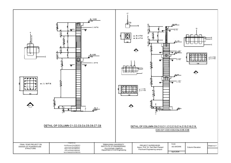 7-column-elevationmahareal-01-Model | PDF