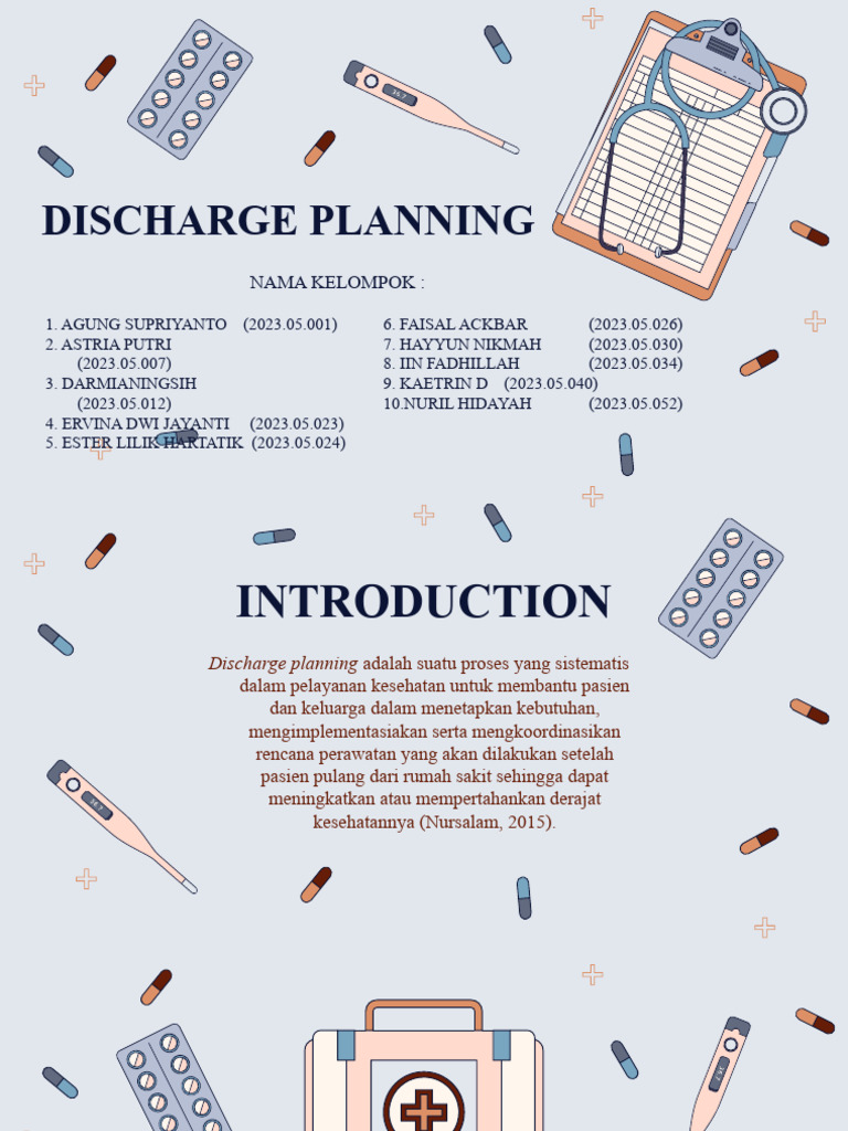 Discharge Planning | PDF