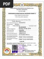 Sertifikat Operator Alat Berat K3 | PDF | Business