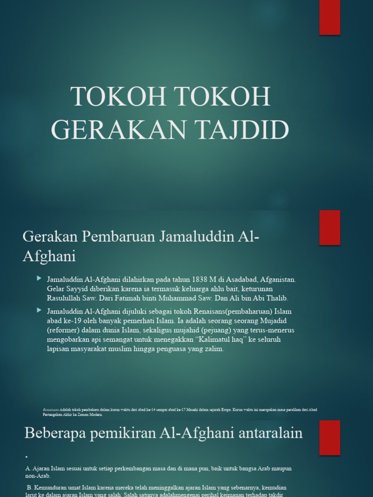 Tokoh Tokoh Pembaharu Islam | PDF