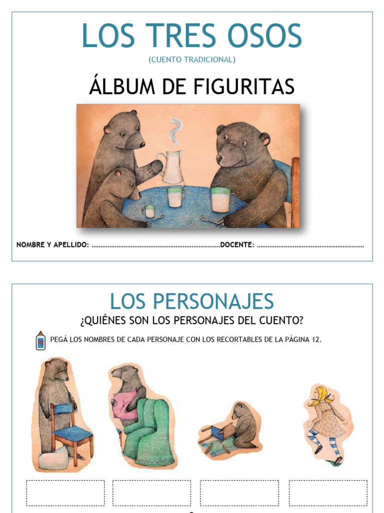 ALBUM-Los Tres Osos | PDF