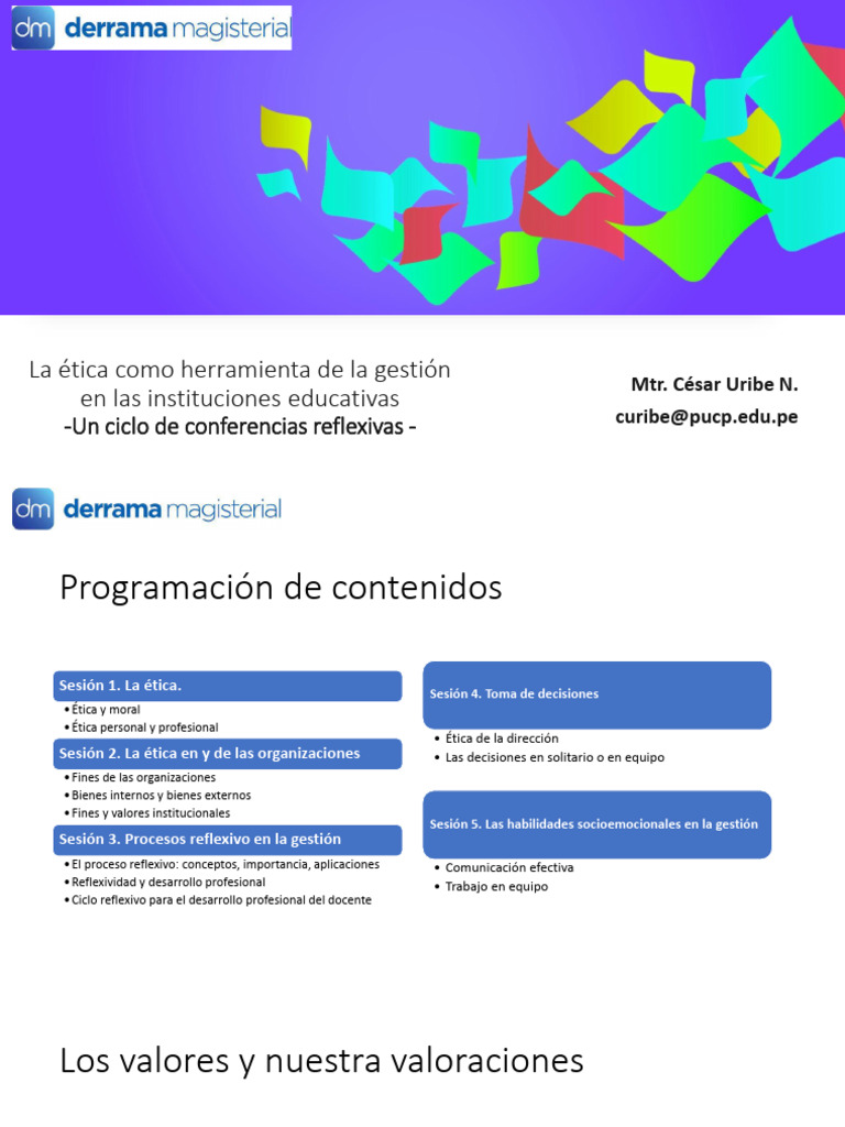 Ética en la Gestión Educativa | PDF | Moralidad