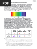 Understanding Litmus Paper Tests | PDF | Ph | Acid