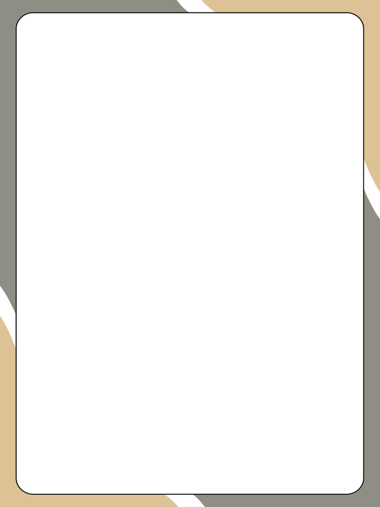 White Yellow Modern Page Border | PDF