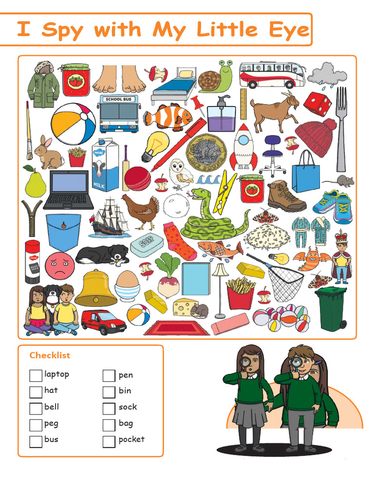 2023- I spy page | PDF