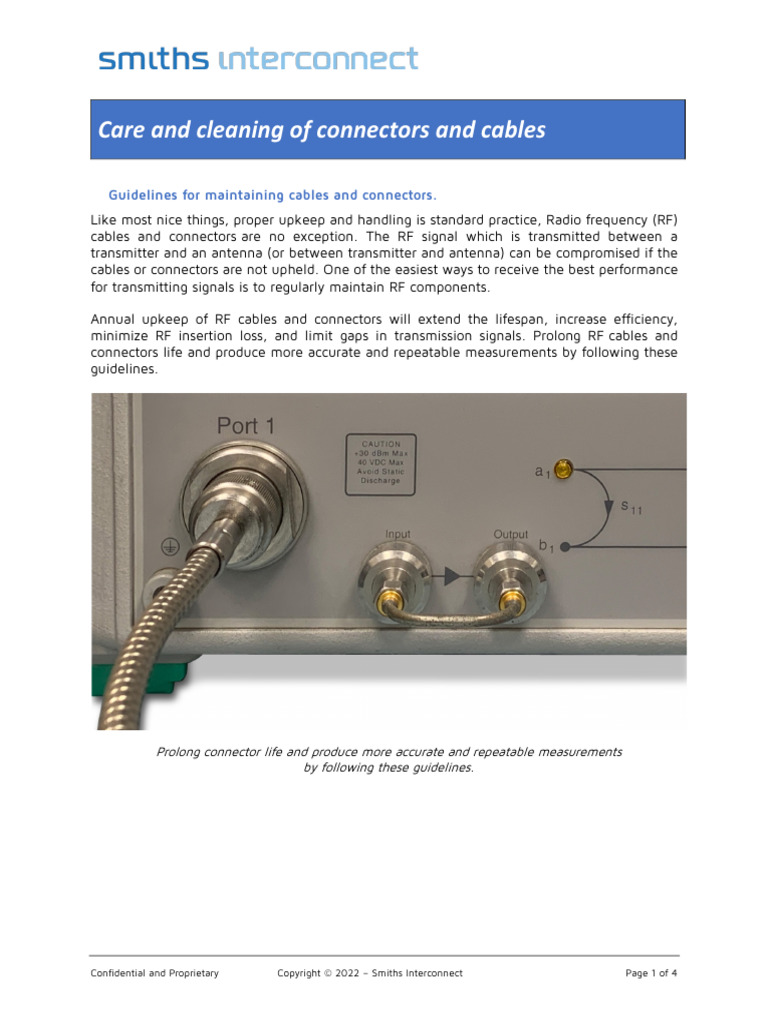Connector Care and Cleaning - 202205D - Connector-Care-and-Cleaning ...