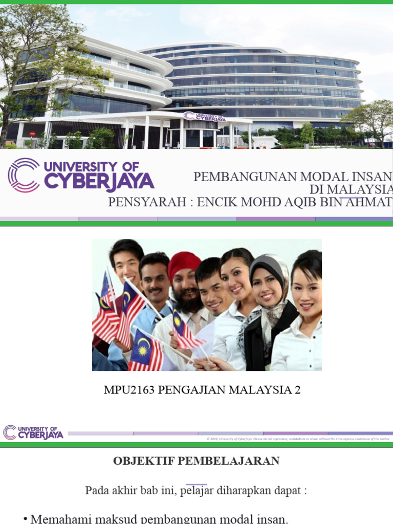 Mpu2163 Pembangunan Modal Insan | PDF | Karier & Perkembangan ...