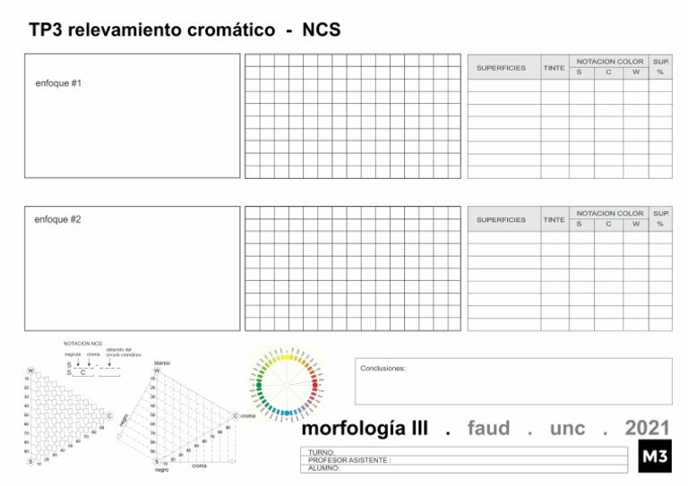 TP3 Hoja Base Modelo-Relevamiento Cromático NCS | PDF