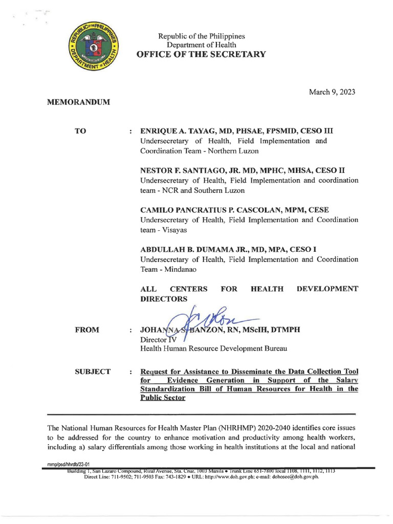 Memorandum | PDF