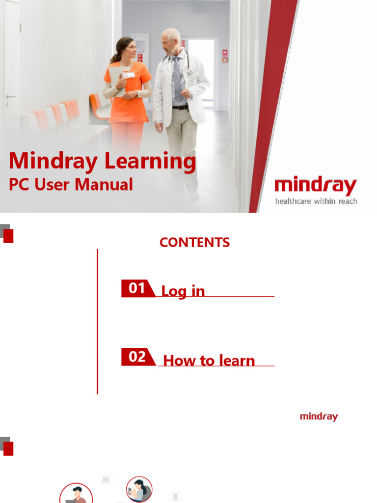 Mindray Learning Platform Guide | PDF | Password | Login