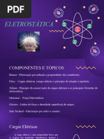 Tabela de Fórmulas de Eletrostática | PDF
